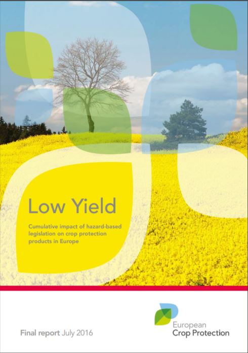 Low Yield Report 2016 ECPA | CropLife Danmark